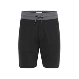 Sweatshorts Blend "Sweatshorts BHJulio", Herren, Gr. L, N-Gr, schwarz, Obermaterial: 55% Baumwolle CO. 45% Polyester PES., Hosen Sweatshorts