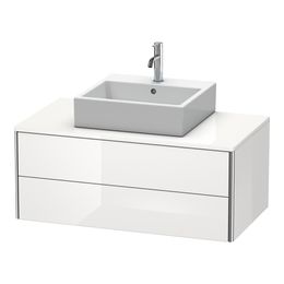 Duravit Waschtischunterschrank XSquare 100x54,8cm, w g, f Kons., 2 La, wandh&auml;ngend (XS491102222)