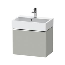 Duravit Waschtischunterschrank D-Neo Compact 58,4x37,2x44cm, 1 A, wandh&auml;ngend, chr/Beton ma (DE4229010070000)