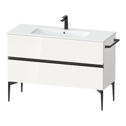 Duravit Waschtischunterschrank boden Sivida 121x59,1x47,7cm, 2 Schub., w hgl, Gr. sw (SV46460BD220000)