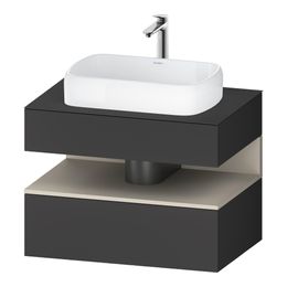 Duravit Waschtischunterschrank Qatego 80x55x60cm, T m/Gr m, Pl, 1 Schubkast. (QA4730083490000)