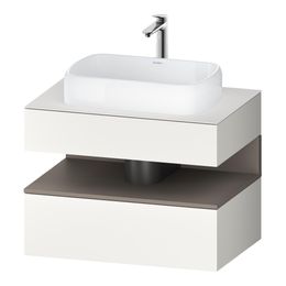 Duravit Waschtischunterschrank Qatego 80x55x60cm, ba m/we m, Pl, Nischenb (QA4730043840010)