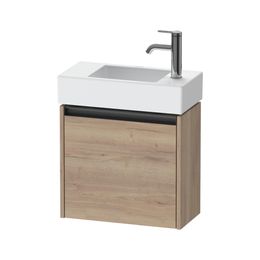 Duravit Waschtischunterschrank Ketho.2 48,4x23,8cm, An R, E marm., 1 T&uuml;r, wandh&auml;ngend (K25072R55550000)