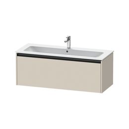 Duravit Waschtischunterschrank Ketho.2 121x48cm, Tau matt, 1 Ausz., wandh&auml;ngend (K25065083830000)