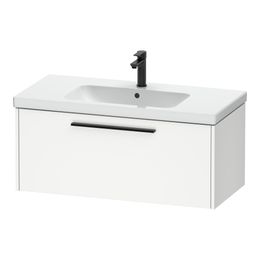 Duravit Waschtischunterschrank D-Code 98,4x40x46cm, 1 Ausz., we. ma, Gr. sw (DC46680BD180000)
