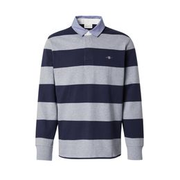 Gant Poloshirt Herren Gr&ouml;&szlig;e XXL navy / graumeliert