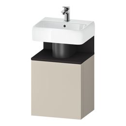 Duravit Waschtischunterschrank Qatego 44x35x64,5cm, 1 T, T l, gra m/ta matt (QA4076L80830000)