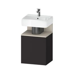 Duravit Waschtischunterschrank Qatego 44x35x64,5cm, 1 T, T r, T m/Gr matt (QA4076R83800000)