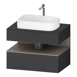Duravit Waschtischunterschrank Qatego 80x55x60cm, ba m/Gr m, Pl, Nischenb (QA4730043490010)