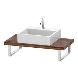 Duravit Konsole DuraStyle Compact 80-200x48cm, 1 AS, St&auml;r 4.5cm, Nussb Nat (DS100C07979)