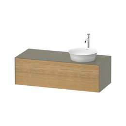 Duravit Waschtischunterschrank White Tulip 130x55cm, 1 AZ, 1 Pl, B r, E Nat StG hgl (WT4977RH5H2)