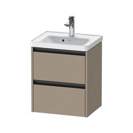 Duravit Waschtischunterschrank Ketho.2 48,4x37,5x54,9cm, 2 Schub., wandh&auml;ngend, lei (K25280075750000)