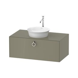 Duravit Waschtischunterschrank White Tulip 100x55cm, st-g g, 1 AZ m G, 1 Pl (WT49810H2H2)