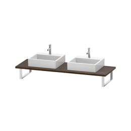 Duravit Konsole L-Cube St&auml;rke 3cm, Nb dkl., f Aufsatzbecken, var. (LC107C02121)