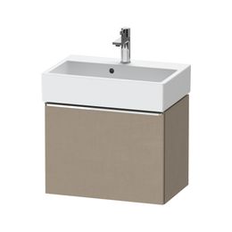 Duravit Waschtischunterschrank D-Neo Compact 58,4x37,2x44cm, 1 A, wandh&auml;ngend, chr/Leinen (DE4229010750000)