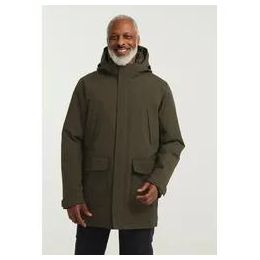 Funktionsparka Jack Wolfskin "CANYON SHIELD PARKA M", Herren, Gr. XL (54/56), obsidianmoss, Obermaterial: 100% Polyamid. F&uuml;llung: 100% Polyester. Futter: 100% Polyester, Jacken