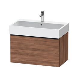 Duravit Waschtischunterschrank D-Neo 78,4x44,2cm, sw/Nuss Nat, 1 Ausz., wandh&auml;ngend (DE42730BD790000)