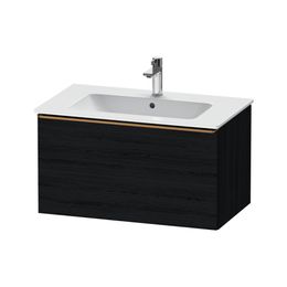 Duravit Waschtischunterschrank D-Neo 81x46,2cm, b geb/Ei sw, 1 Ausz., wandh&auml;ngend (DE4262004160000)