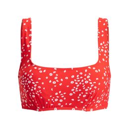 Roxy Damen Triangel-Bikini-Top "Pt Beach Classics", rot, Gr. XS, Obermaterial: 85% Polyester, 15% Elasthan., Bikini-Oberteile