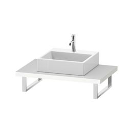 Duravit Konsole L-Cube 80-200x55cm, 1 AS, St&auml;r 4.5cm, we. matt (LC102C08484)