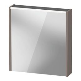 Duravit LED-Spiegel D-Code 2.0 m SD T E 65x70x5cm, Lichtf ob, re, basalt matt (DC7105R43431000)