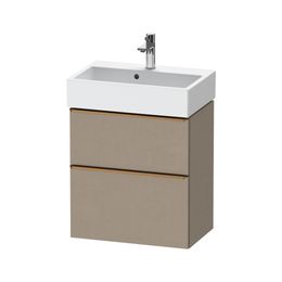 Duravit Waschtischunterschrank D-Neo Compact 58,4x37,2xcm, 1 Kast, 1 A, b geb/Leinen (DE4329004750000)