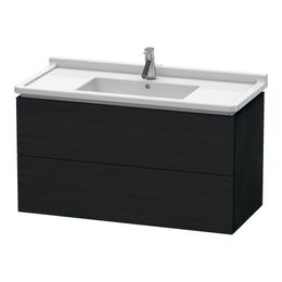 Duravit Waschtischunterschrank L-Cube 102x46,9cm, Ei sw, 2 Schubk., wandh&auml;ngend (LC626601616)
