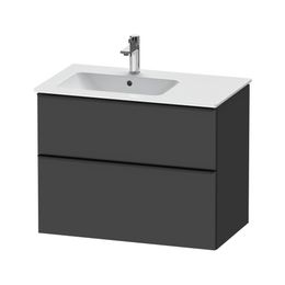 Duravit Waschtischunterschrank D-Neo 81x46,2cm, 1 Kast, B L, sw/Grap ma (DE43660BD490000)