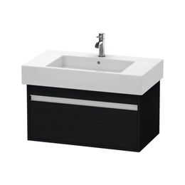 Duravit Waschtischunterschrank Ketho 80x45,5cm, Ei sw, 1 Auszug, wandh&auml;ngend (KT669001616)