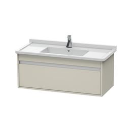 Duravit Waschtischunterschrank Ketho 100x45,5cm, Taupe, 1 Auszug, wandh&auml;ngend (KT666509191)