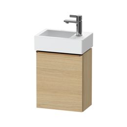 Duravit Waschtischunterschrank D-Neo 36,4x22,2x44cm, 1 T&uuml;r, An R, b geb/Ei N (DE4218R04300000)