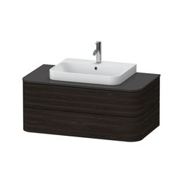 Duravit Waschtischunterschrank o. ES Happy D.2 Plus 40,8x100x55cm, 2 SchKa., Nussb geb&uuml;rstet (HP4971069690010)
