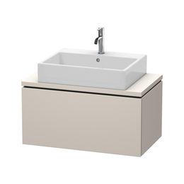 Duravit Waschtischunterschrank Compact L-Cube 82x47,7cm, Tau ma, f&uuml;r Konsole, 1 Auszug (LC580209191)