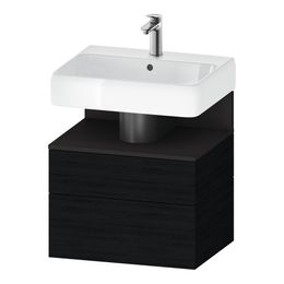Duravit Waschtischunterschrank Qatego 59x47x59cm, gra m/E s, 1 Kast, 1 Ausz. (QA4393080160000)