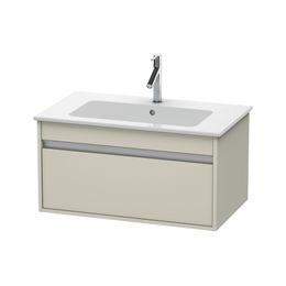 Duravit Waschtischunterschrank Ketho 80x47,5cm, Taupe, 1 Auszug, wandh&auml;ngend (KT641909191)