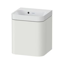 Duravit M&ouml;belwaschtisch Happy D.2 Plus 40x36cm, 1 T, An li, o HL, No we s-matt (HP4340N39390000)