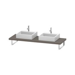Duravit Konsole DuraStyle 80-200x55cm, 2 A., St&auml;r 4.5cm, bas. ma (DS103C04343)