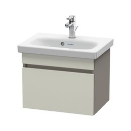 Duravit Waschtischunterschrank Com DuraStyle 50x36,8cm, taupe/basalt matt, 1 Auszug (DS630309143)
