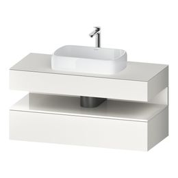 Duravit Waschtischunterschrank Qatego 120x55x60cm, w hgl/we m, Pl, 1 Kast (QA4732022840000)