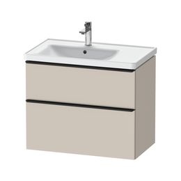Duravit Waschtischunterschrank D-Neo 78,4x45,2cm, 1 Kast, B L, sw/Taup ma (DE43570BD910000)