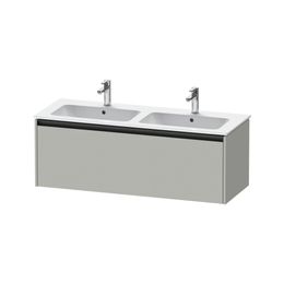 Duravit Waschtischunterschrank Ketho.2 128x48x44cm, 1 Ausz., wandh&auml;ngend, betongr ma (K25066007070000)
