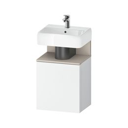 Duravit Waschtischunterschrank Qatego 44x35x64,5cm, 1 T, T. re, Tau matt/we ma (QA4076R91180000)