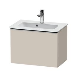 Duravit Waschtischunterschrank D-Neo Compact 61x37,2, ES geb/Taupe ma, 1 Ausz., wandh&auml;ngend (DE4268070910000)