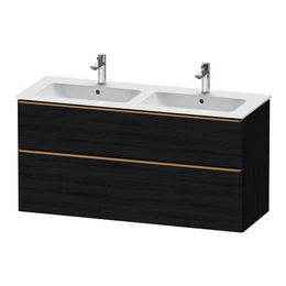 Duravit Waschtischunterschrank D-Neo 128x46,2cm, 1 Kast, 1 A, b geb/Eiche sw (DE4365004160000)
