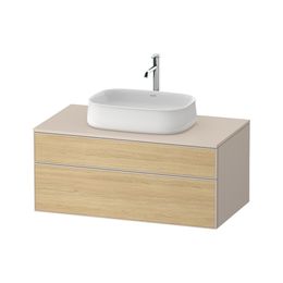 Duravit Waschtischunterschrank Zencha 100x55cm, 1 Lad, E nat/tau m, k EinrSy (ZE4821030830000)