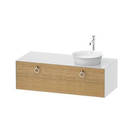 Duravit Waschtischunterschrank White Tulip 130x55cm, 1 AZ m G, B r, E Nat w hgl (WT4982RH585)