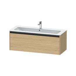 Duravit Waschtischunterschrank Ketho.2 121x48cm, Ei Nat, 1 Auszug, wandh&auml;ngend (K25065030300000)
