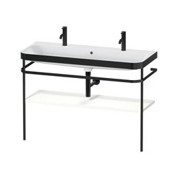 Duravit M&ouml;belwaschtisch-Kombi Happy D.2 Plus 117,5x49cm, m 1 HL, Konsole, we s-matt (HP4759O36360000)