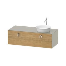Duravit Waschtischunterschrank White Tulip 130x55cm, 1 AZ m G, B r, E Nat tau m (WT4982RH560)