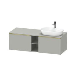 Duravit Waschtischunterschrank D-Neo 140x55cm, 2 A, 1 Pl, B R, g pol/grau ma (DE4950R34070000)